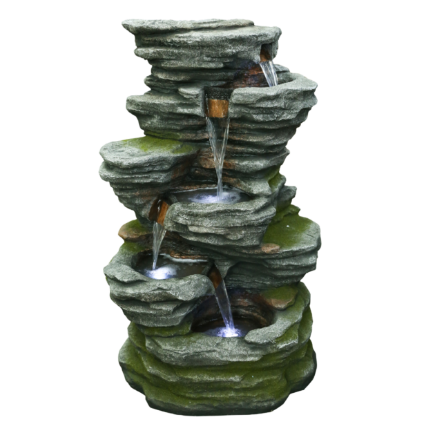 Cascade Rocks Fountain – Blue Grass Nursery & Garden Centre: Calgary ...